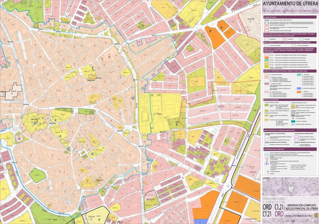 Plan General de Ordenación Urbanística de Utrera | buró4 | urbanismo ...
